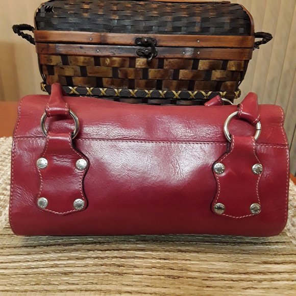 Prune | Bags | Prune Bovine Leather Satchel Red Color | Poshmark